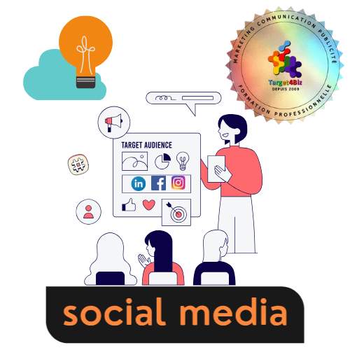Formation en médias sociaux - Target4Biz Proximity